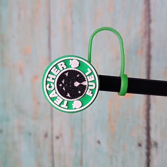 Other | Teacher Fuel Straw Topper | Poshmark